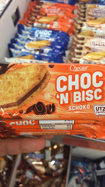 Product “Choceur - CHOC'N BISC SCHOKO” | The Open Food Repo