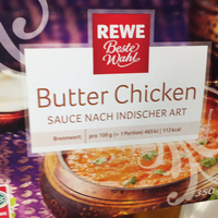 Product “Rewe Beste Wahl Butter Chicken Sauce Indian style” | The Open ...