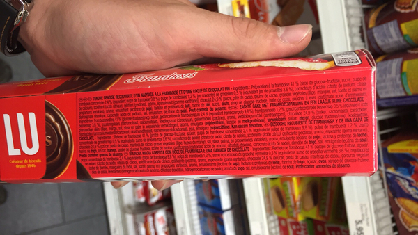 Product “Lu PiM's The Original Raspberry” | The Open Food Repo