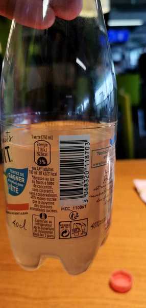 Product “Badoit - Fruit bubbles (grapefruit & lemon)” | The Open Food Repo