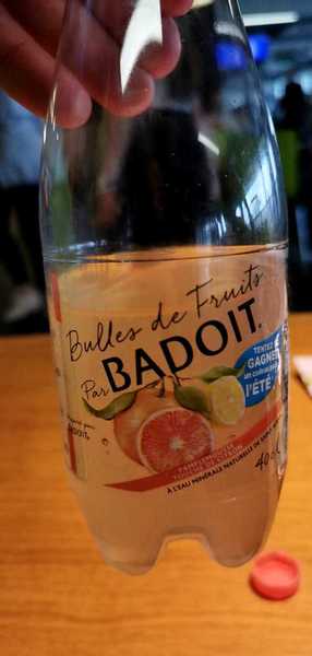 Product “Badoit - Fruit bubbles (grapefruit & lemon)” | The Open Food Repo