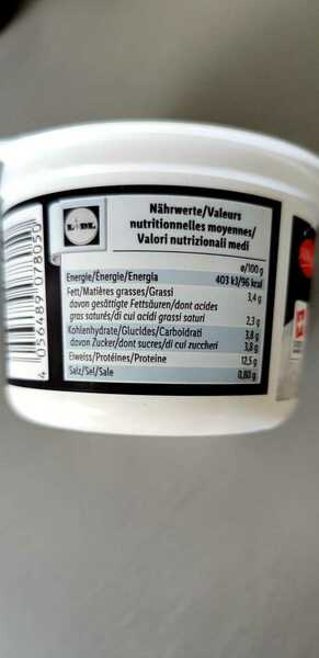 Product “Milbona - High protein cottage cheese” | The Open Food Repo