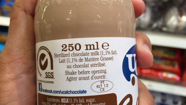 Product “Ucal chocolate milk” | The Open Food Repo