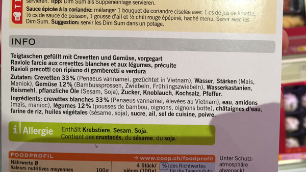 Product “Betty Bossi : Shrimp Dim Sum : mit Crevetten” | The Open Food Repo