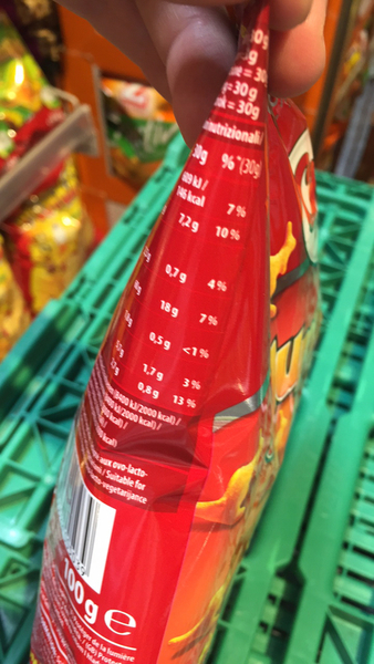 Product “Chio Jumpys Sunny Paprika” | The Open Food Repo