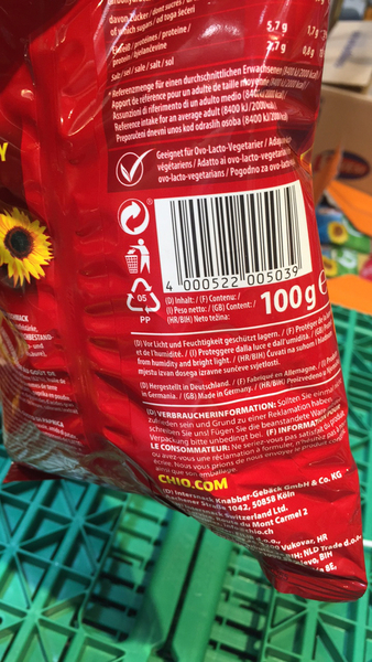 Product “Chio Jumpys Sunny Paprika” | The Open Food Repo