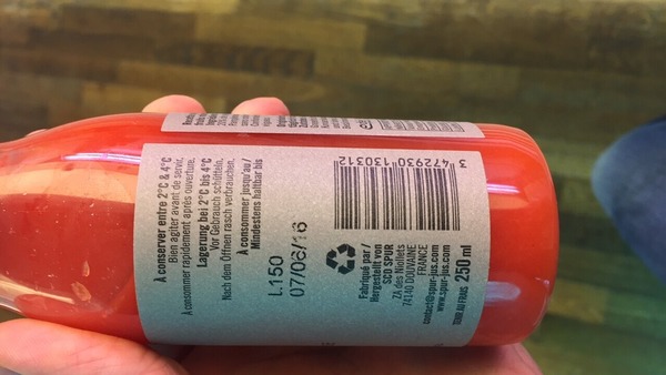 Product “Spur: Orange juice, grapefruit & raspberry” | The Open Food Repo
