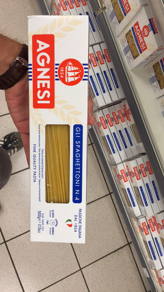 Product “Agnesi Gli Spaghettoni N.4 Durum wheat semolina pasta” | The Open Food Repo