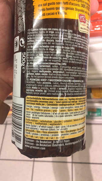 Product “Griesson Duo Keks Kakao” | The Open Food Repo