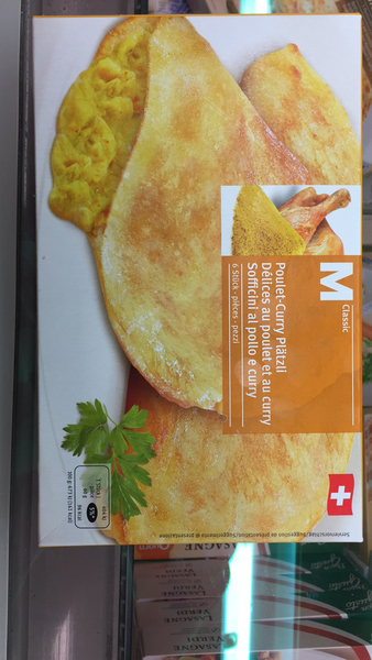 Product “M Classic Poulet-Curry Plätzli” | The Open Food Repo