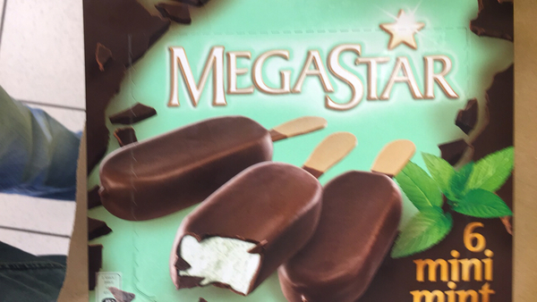 Product “Megastar Chocolate-covered mint ice cream” | The Open Food Repo