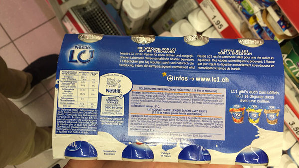 Product “Nestlé - LC1, multi fruits” | The Open Food Repo