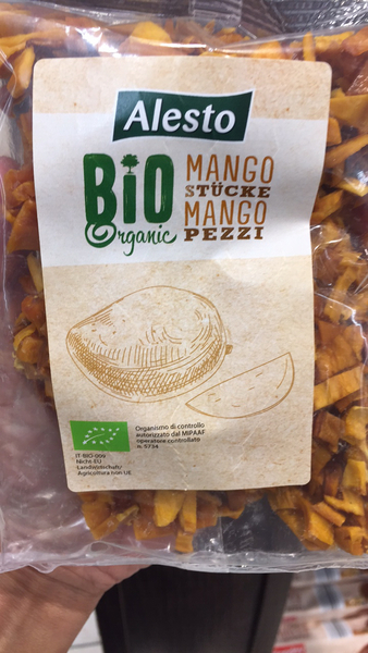 Produit «Alesto - Bio Organic, Mango Stücke» | The Open Food Repo