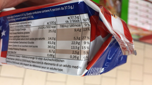 Product “Sondey - Grandino chocolate chip cookies ” | The Open Food Repo